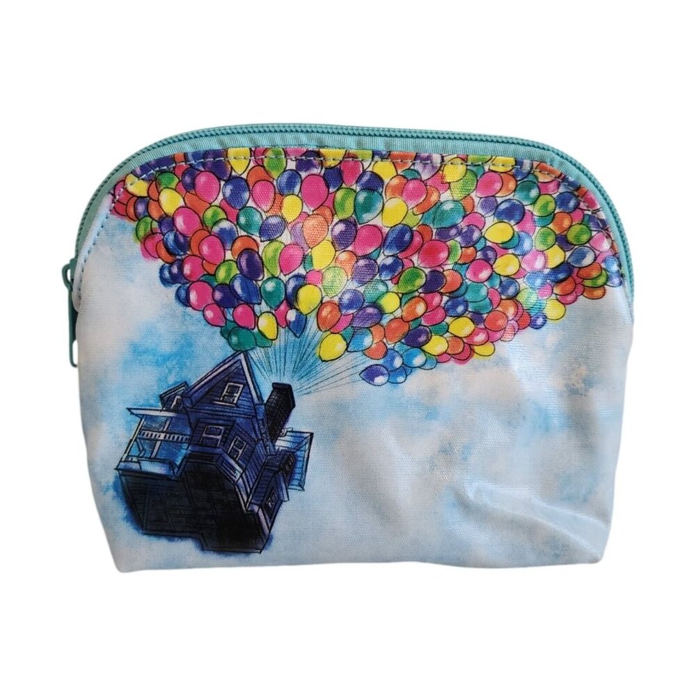 Disney Pixar Loungefly Up House Balloons Blue Pouch M… - Gem